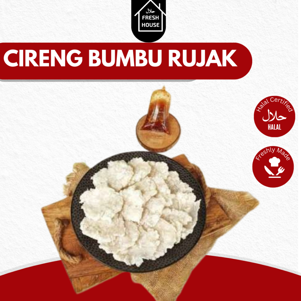 Jual CIRENG ORIGINAL DAN KEJU BUMBU RUJAK ISI 20PCS | Shopee Indonesia
