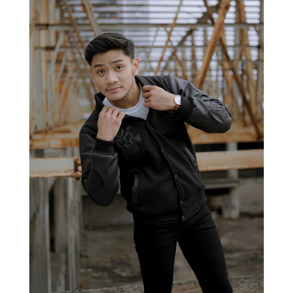 Jual limited stock terbatas jaket varsity pria full bordir jacket ...