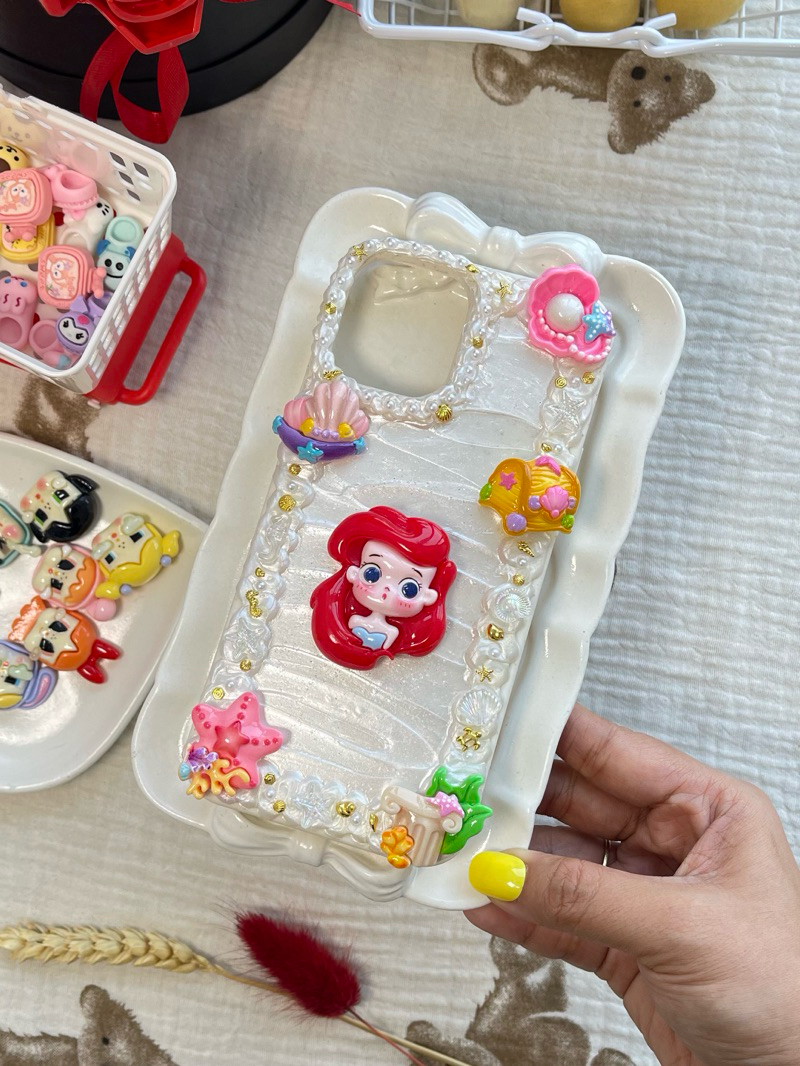 Jual ARIEL “The Little Mermaid” CASING PREMIUM HANDMADE LUCU CASE HP ...