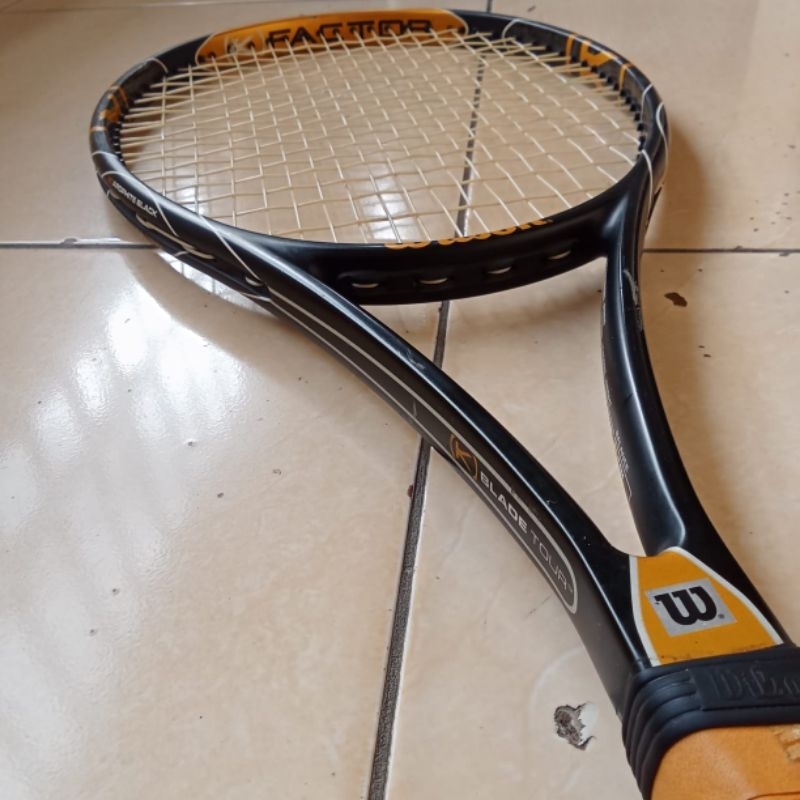 Jual Raket tenis Wilson kfactor kblade tour original | Shopee Indonesia