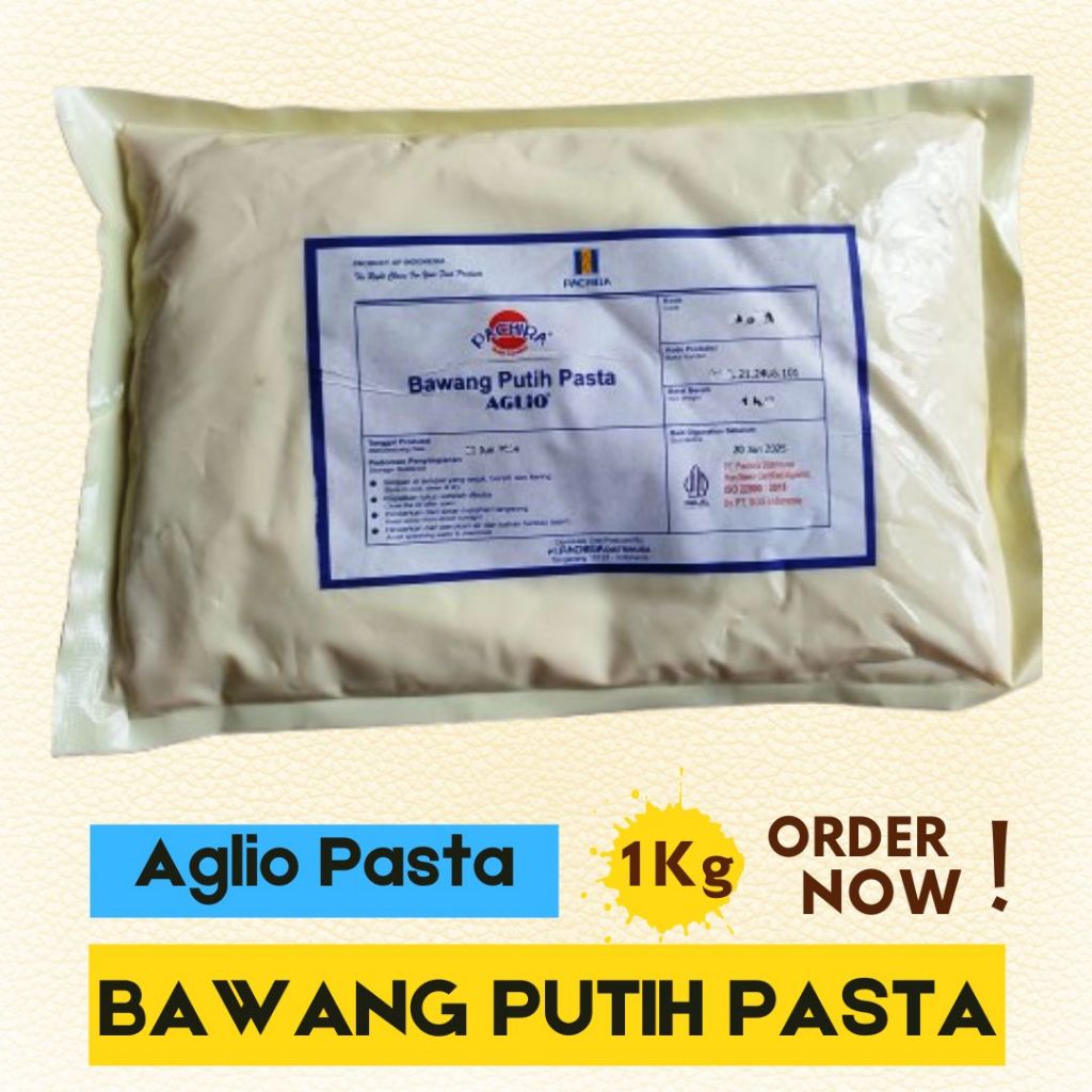 Jual Bawang Putih Pasta Aglio Pasta [Garlic Paste] - 1 KG Cocok untuk ...