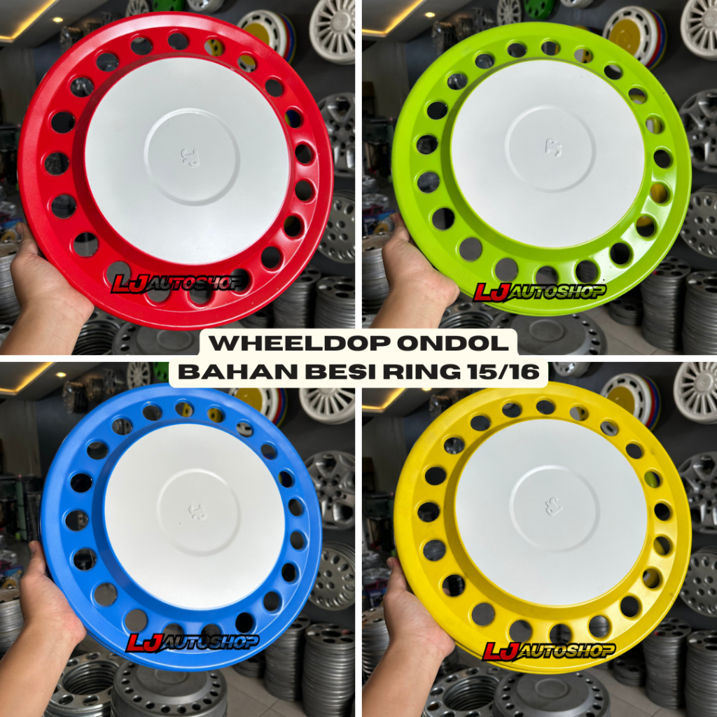 Jual WHEELDOP PLAT BESI RING 15 DAN RING 16 BUAT TRUK ENGKEL DAN DOBEL ...