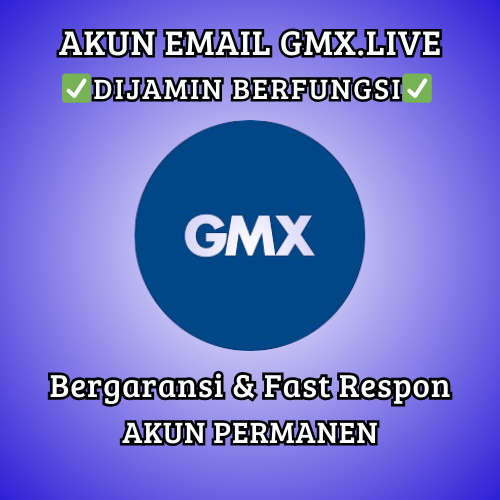 Jual AKUN EMAIL GMX.LIVE | BEST QUALITY & BERGARANSI | DI JAMIN BERFUNGSI | DAPAT DI GUNAKAN ...