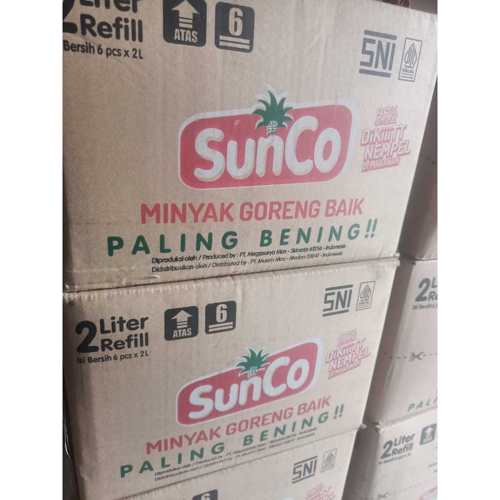 Jual sunco 2 liter satu karton | Shopee Indonesia