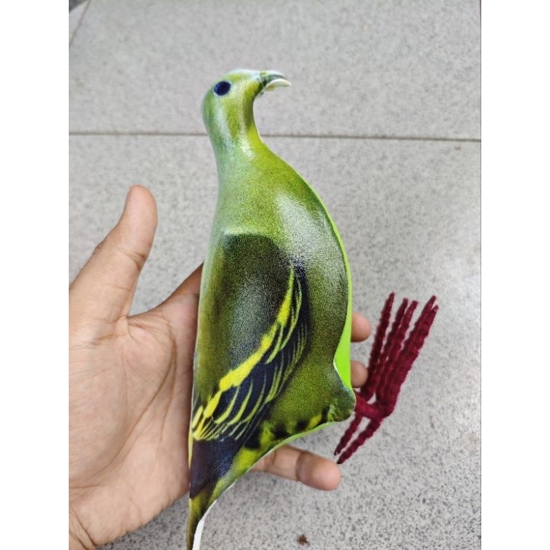 Jual Jontrot Patung PUNAI Hijau Untuk Pikat Burung | Shopee Indonesia