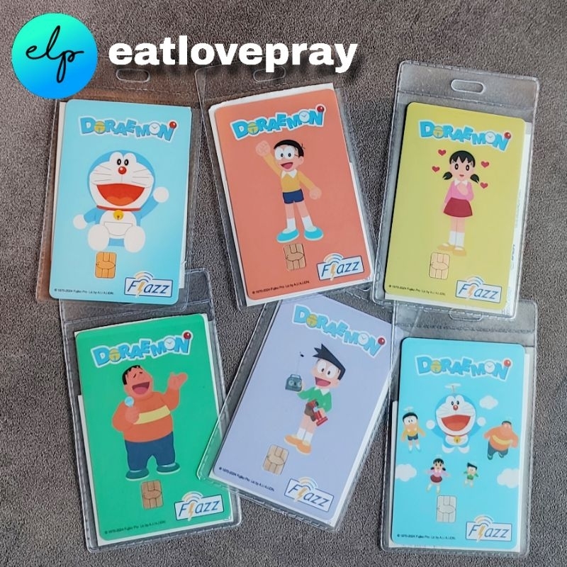Jual Kartu Flazz GEN 2 ORIGINAL BCA Limited Edition DORAEMON Saldo ...