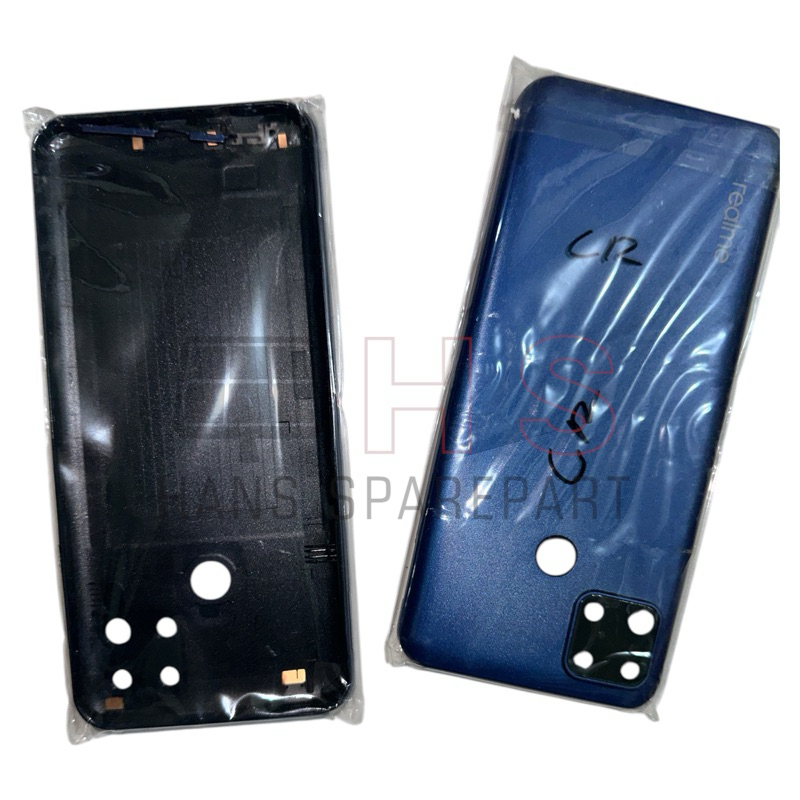 Jual BACKDOOR BACK CASING REALME C12 / TUTUP BELAKANG REALME C12 ...