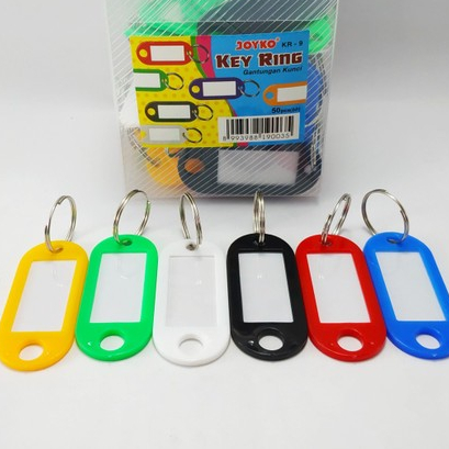 Jual Key Ring / Gantungan Kunci Butterfly 5 warna Large ( satuan ...