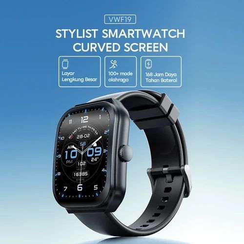 Jual VIVAN Smart Watch VWF19 | 100+ Sports Mode | Waterproof IP68 ...
