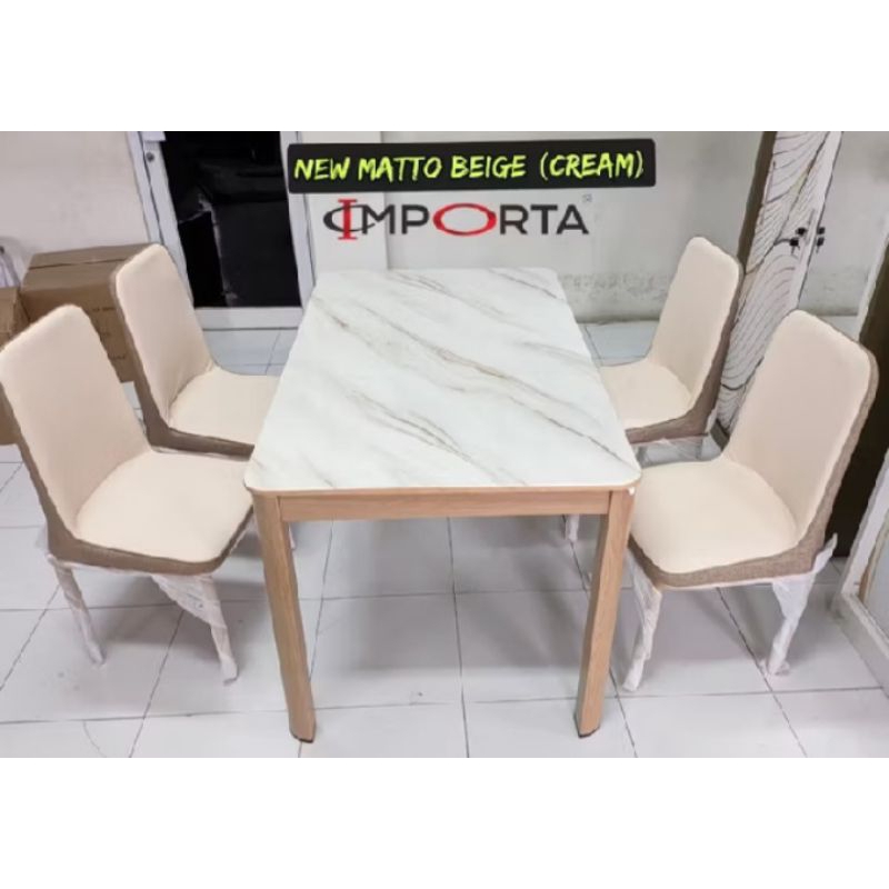 Jual Meja Makan Importa New Matto 4K | Shopee Indonesia