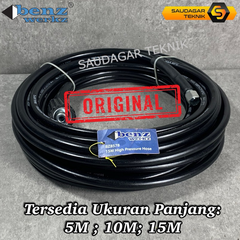 Jual Selang Jet Cleaner 5 Meter 10 Meter 15 Meter Benz Original Selang ...
