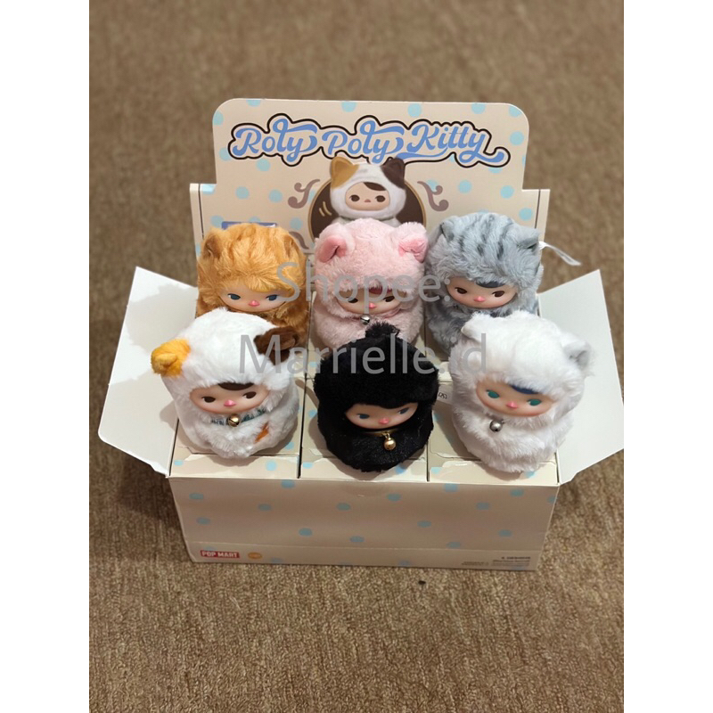 Jual (READY STOCK) ORIGINAL POPMART PUCKY ROLY POLY KITTY LISA ...