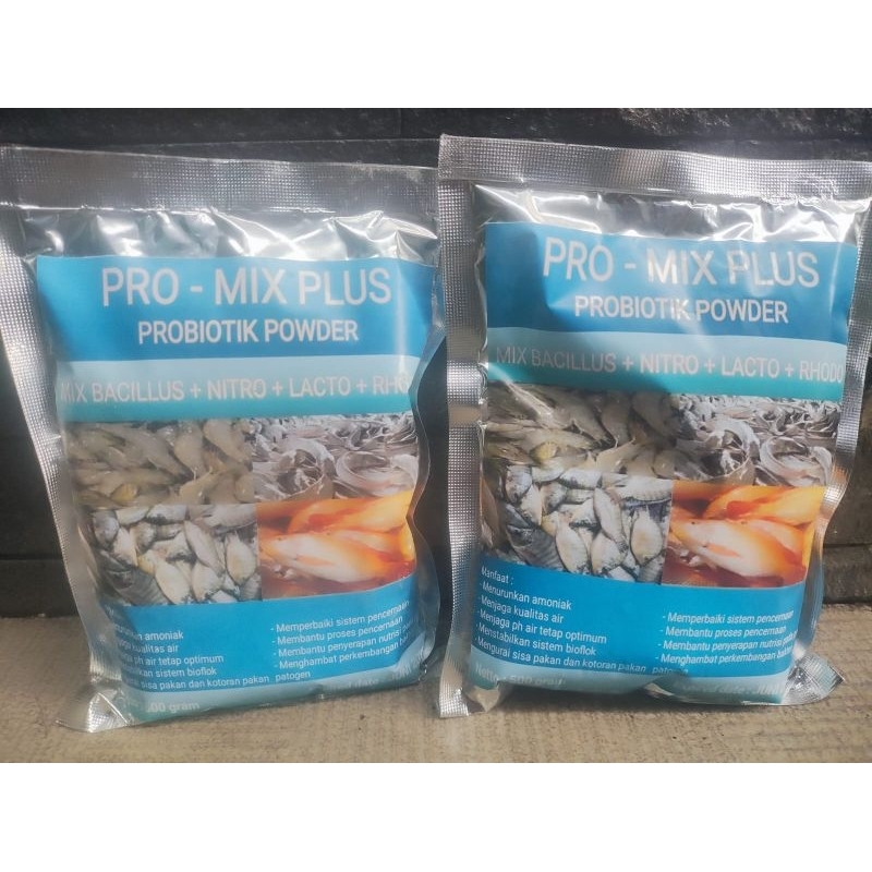 Jual probiotik promix 500 gram / probiotik bioflok / probiotik promix ...