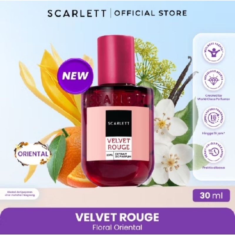 Jual Kode A | Scarlett Whitening Extrait De Parfum Single Variants 30ml ...