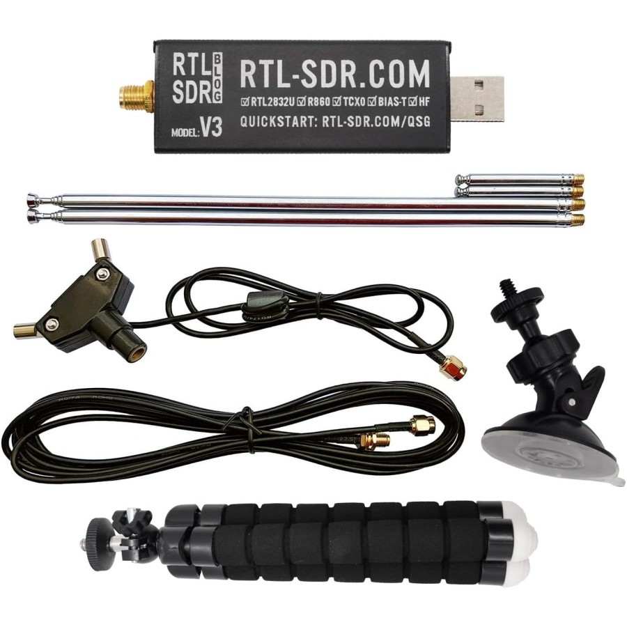 Jual PROMO !| RTL-SDR Blog V3 With Dipole Antenna Kit RTLSDR R820T2 ...