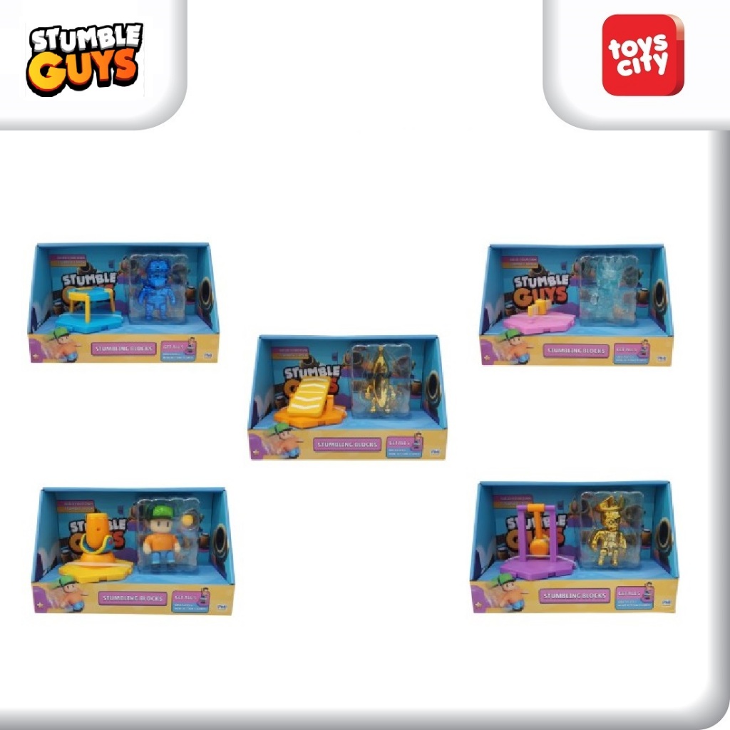 Jual Stumble Guys Stumbling Blocks, Obstacles And Mini Action Figure ...