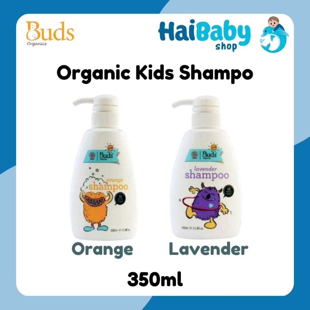 Jual Buds Shampo Organik Rambut Anak 350ml - Shampoo Bayi dan Anak 3-12 ...