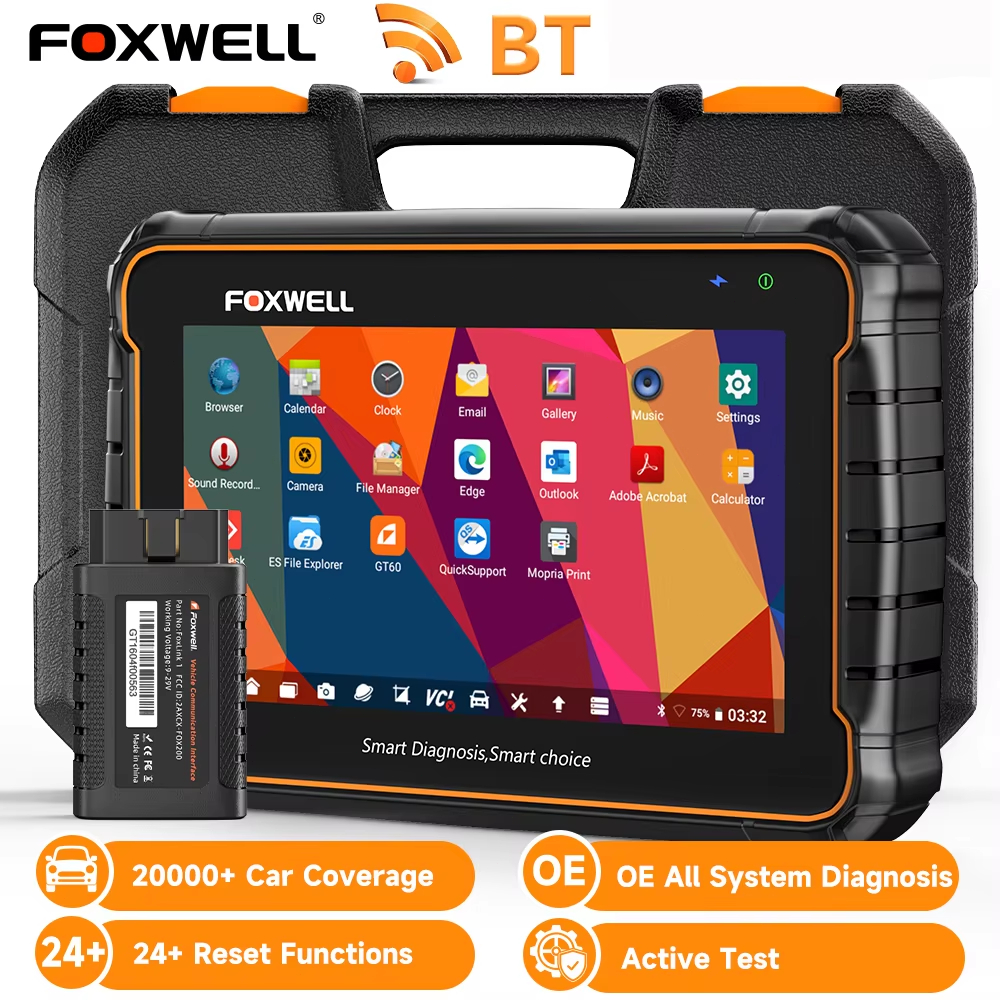 Jual FOXWELL GT60 BT OE-Level Obd2 Bluetooth Obd2 Scanner Car Scanner ...