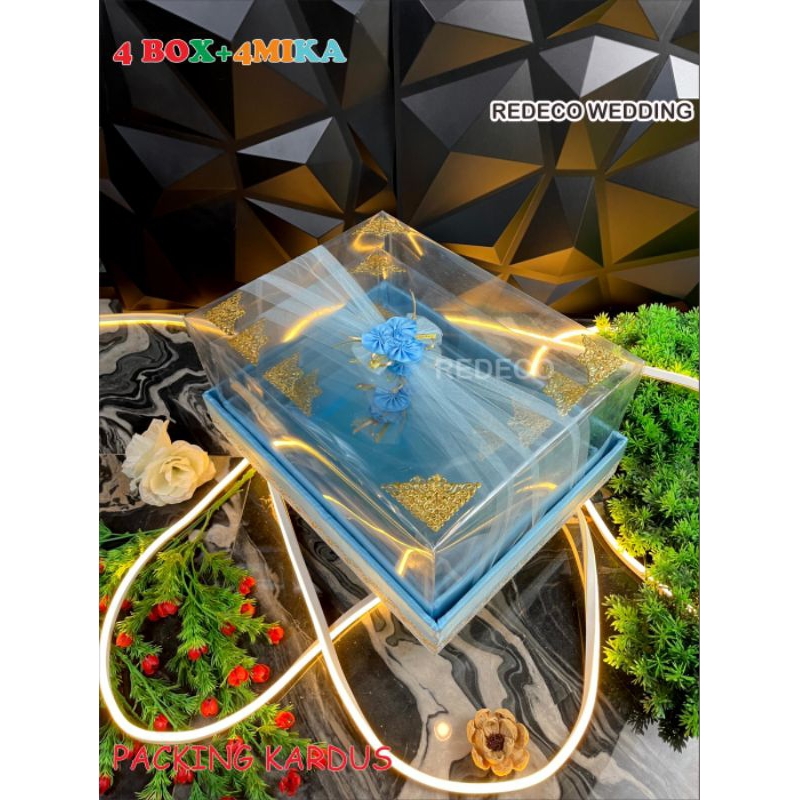 Jual Kotak Seserahan lamaran Pernikahan Set Lengkap Isi 4 Box Hantaran ...