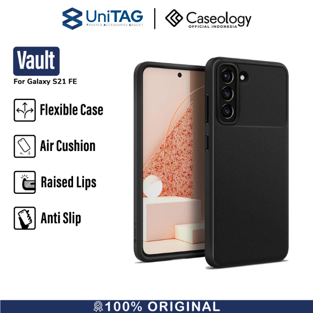 Jual Case Samsung Galaxy S21 FE Caseology by Spigen Vault Silicone ...