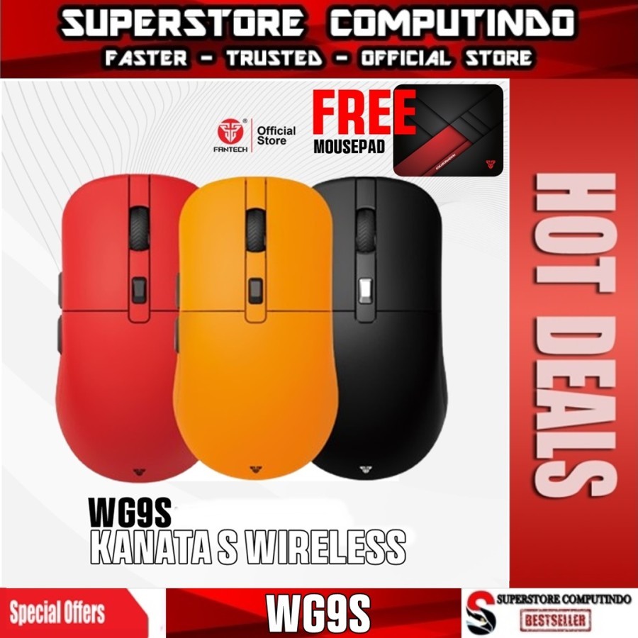 Jual Fantech KANATA WG9S | WG9 | WG-9S Dual mode Connection RGB ...