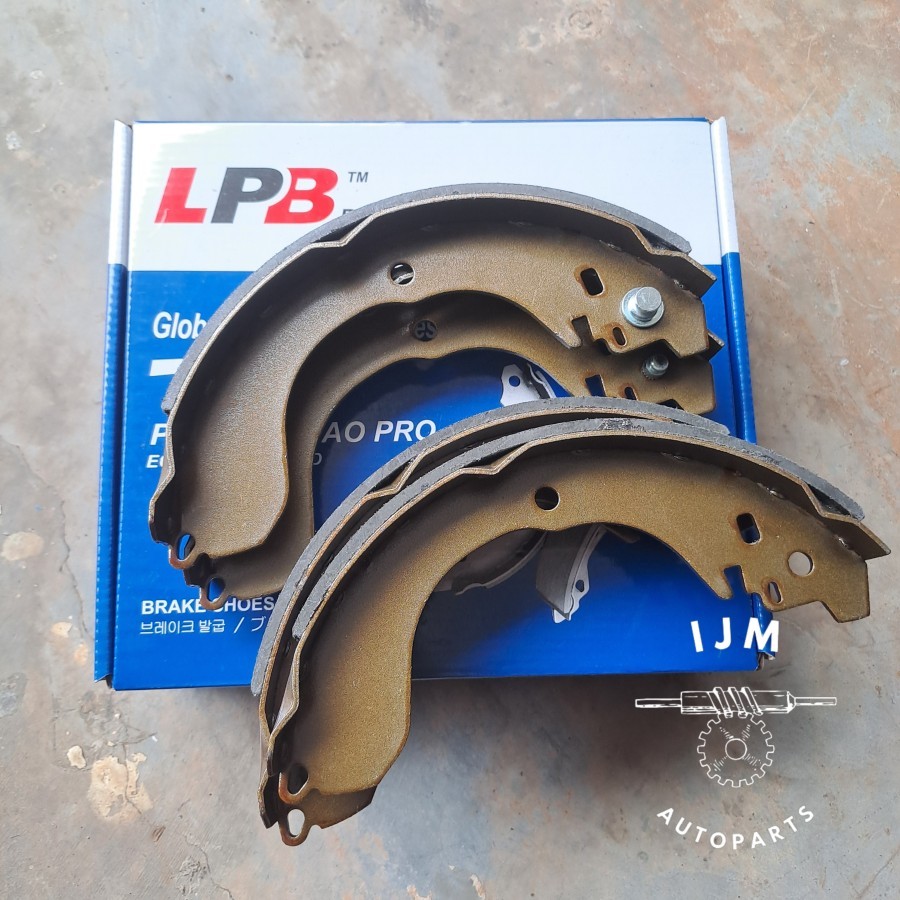 Jual Brake Shoe Kampas Rem Belakang Nissan Grand Livina & Juke LPB | Shopee Indonesia