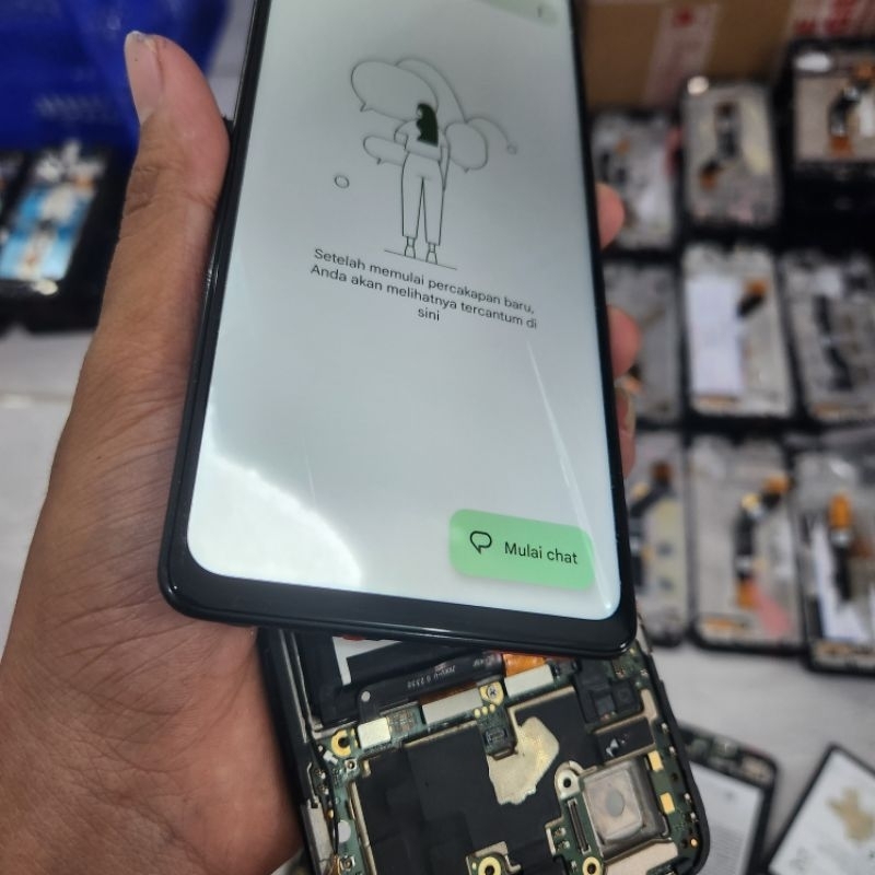 Jual LCD TOUCHSCREEN FULLSET + FRAME TECNO SPARK 20 PRO KJ6 MINUS ORIGINAL COPOTAN | Shopee ...