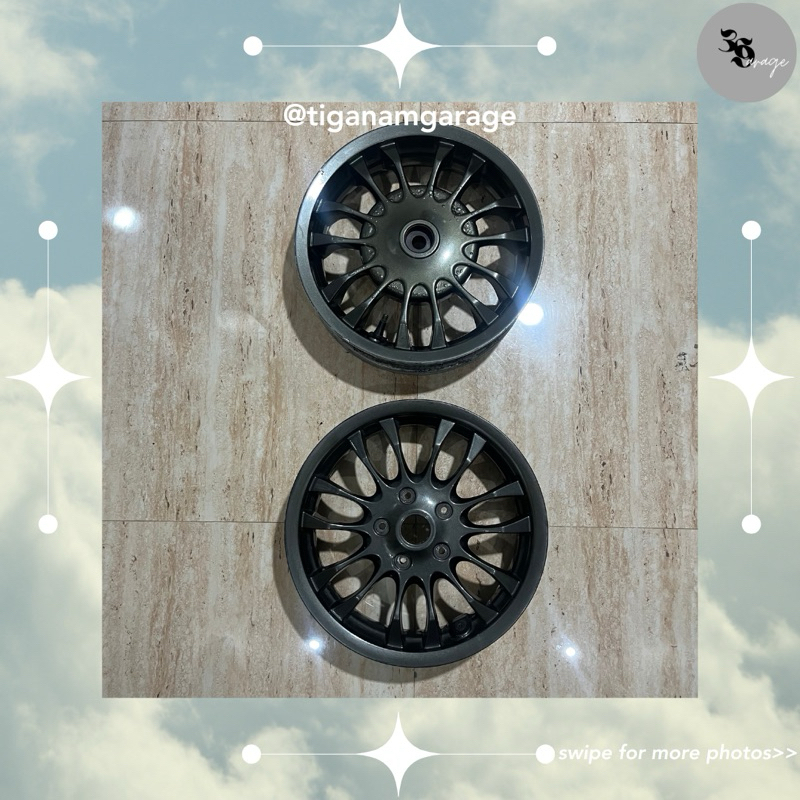 Jual Velg vespa sprint repaint grey | Shopee Indonesia