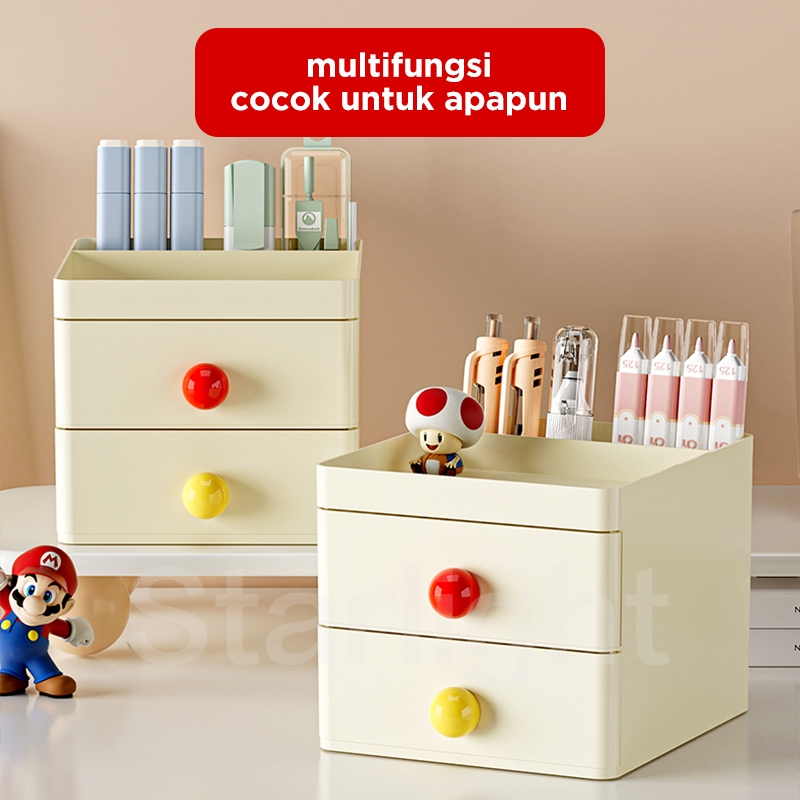 Jual Starlight Tempat Pena dengan Laci Storage Organizer Tempat Alat ...