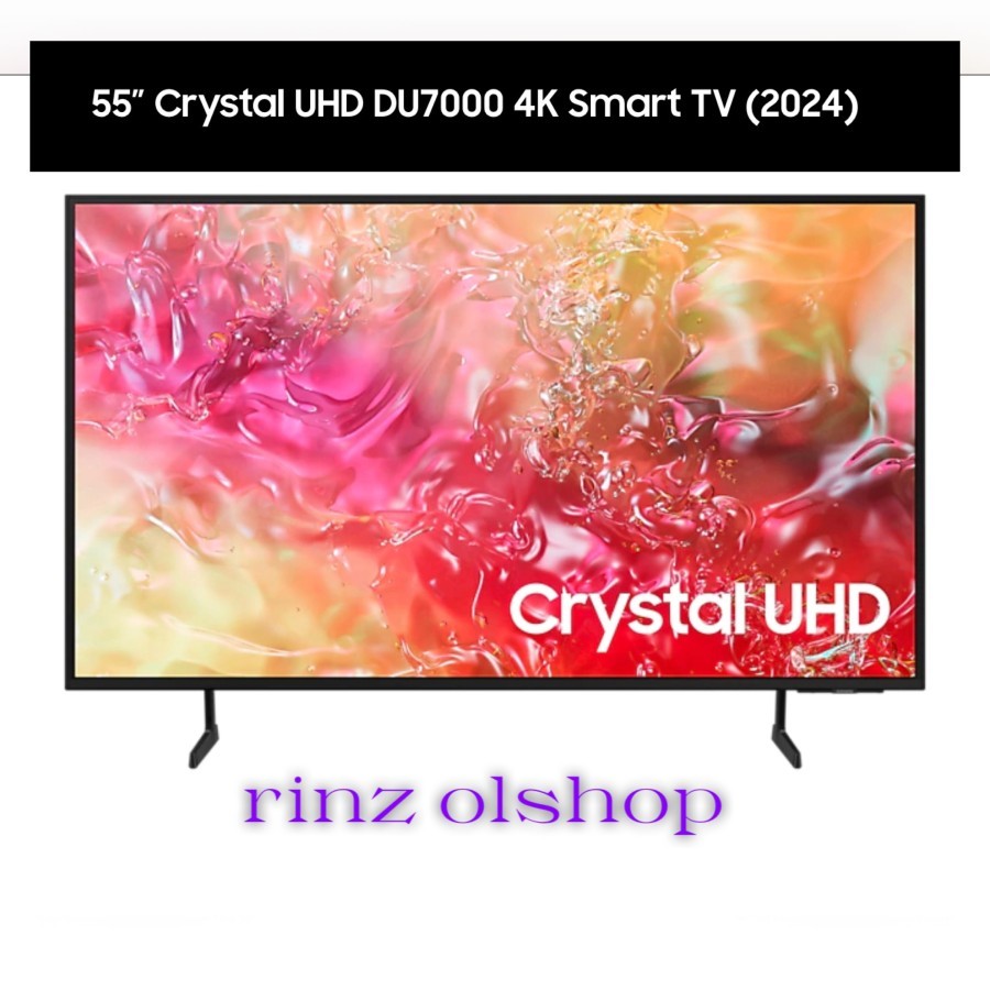 Jual SAMSUNG 55CU7000 CRYSTAL 4K UHD SMART TV 55 Inch UA55CU7000KXXD - 55DU7000 - 2024 | Shopee ...