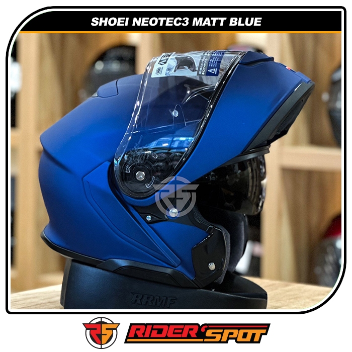Jual Helm Motor SHOEI Neotec 3 Matt Blue Modular Helmet Touring Japan ...
