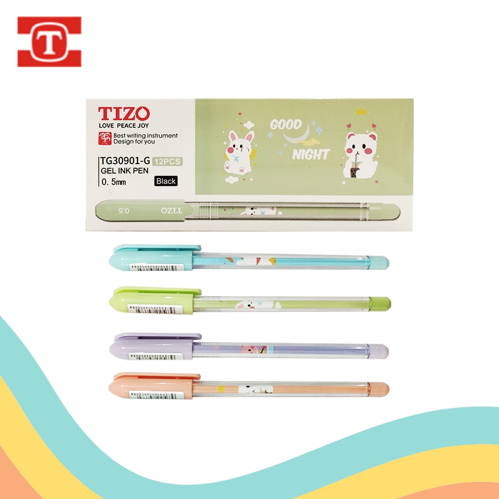 Jual GEL PEN TIZO TG 30901 (12 PCS) | Shopee Indonesia