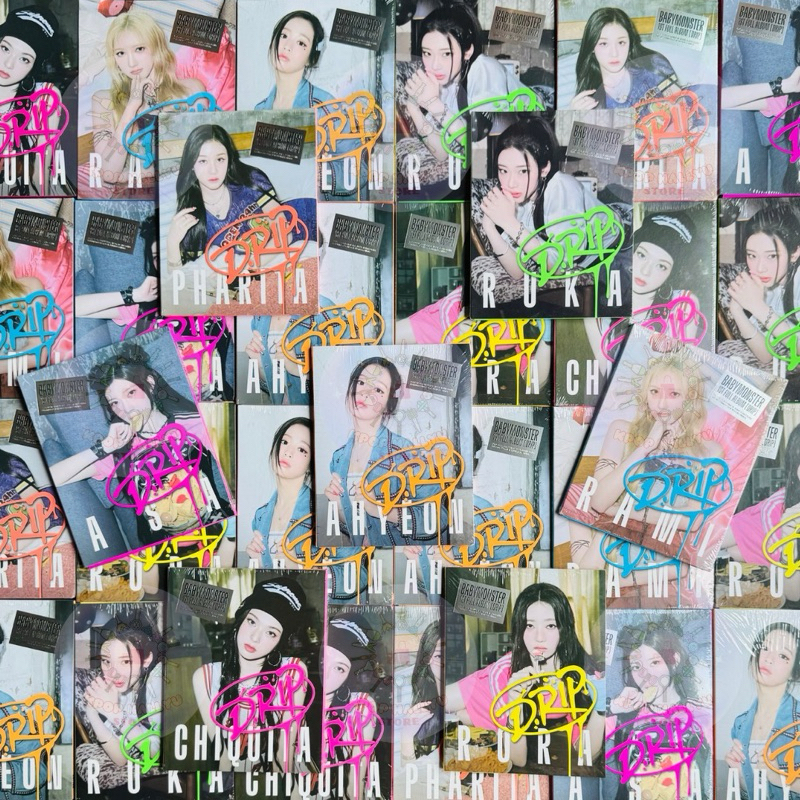 Jual OFFICIAL BABYMONSTER 1st FULL ALBUM YG TAG RUKA PHARITA ASA AHYEON ...