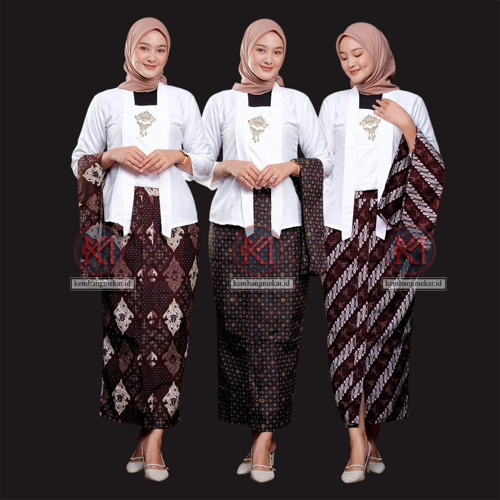 Jual ROK SPAN WIRON BATIK (FREE SELENDANG) | Shopee Indonesia