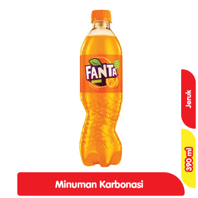 Jual Fanta Minuman Soda Rasa Stroberi / Jeruk / Anggur botol 390 ml | Shopee Indonesia