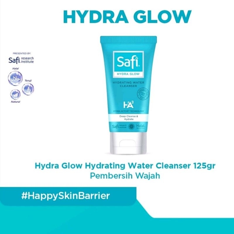 Jual Safi Hydra Glow Hydrating Water Cleanser 125Gr | Shopee Indonesia