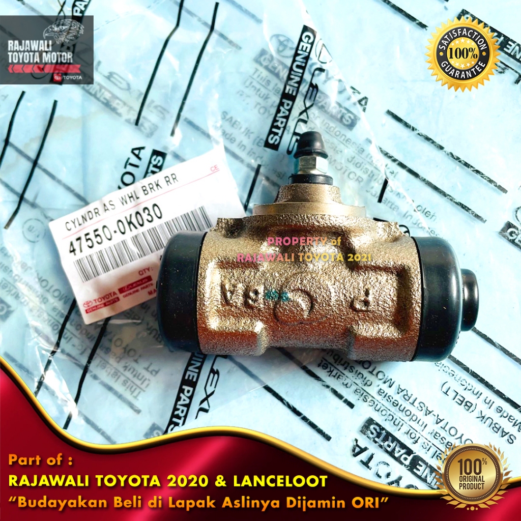 Jual Wheel Cylinder Belakang Innova 2005-2015 Kiri atau Kanan New ...