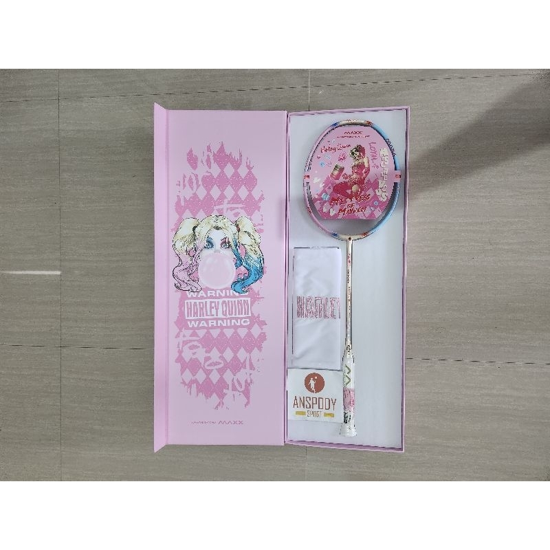 Jual RAKET BADMINTON MAXX HARLEY QUINN OF MAYHEM JOKER LIMITED EDITION ...