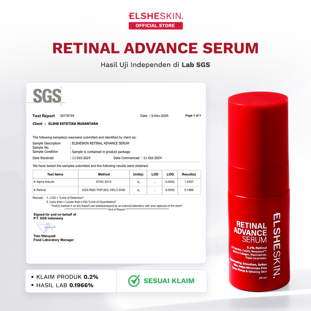 Jual Elsheskin Retinal Advance Serum 20ml - Anti Aging Serum untuk ...