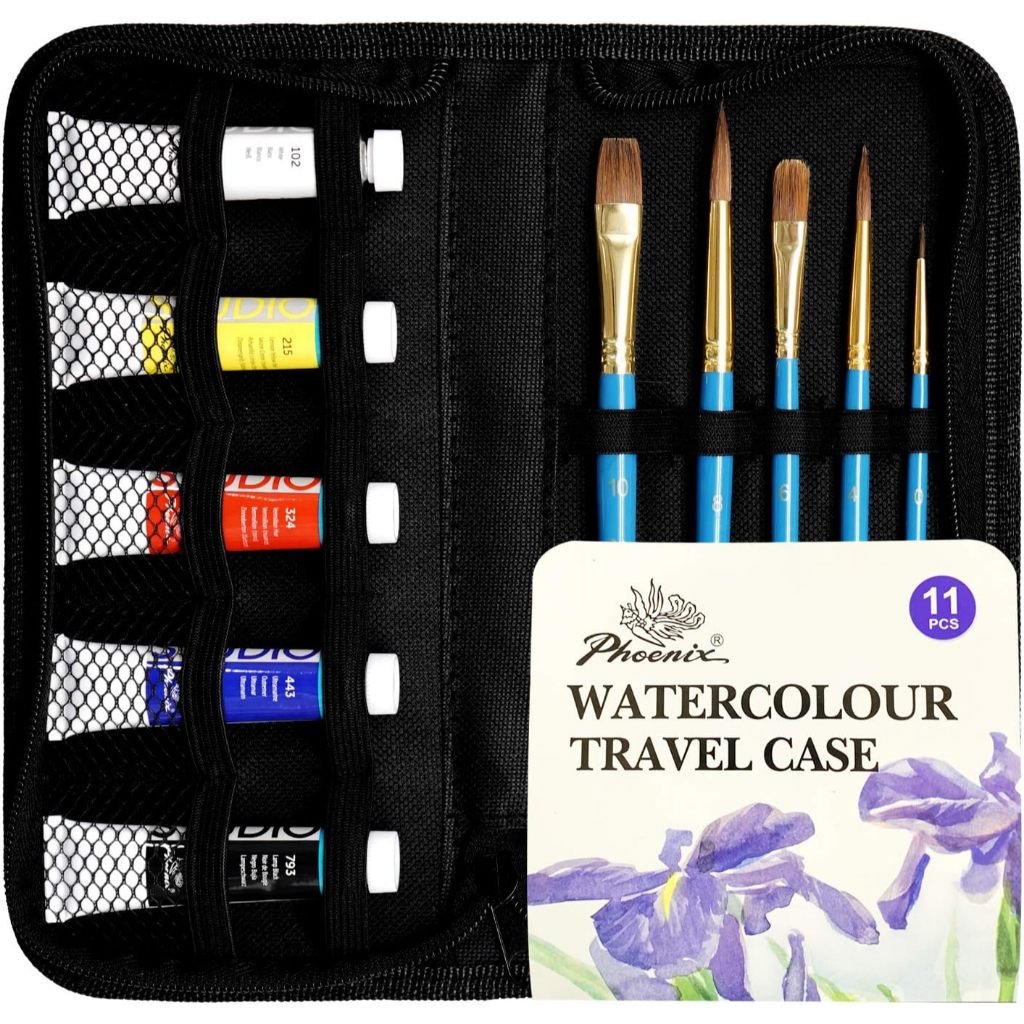 Jual Cat Air PHOENIX Travel Set Anak-anak, Pelajar & Pemula cat Lukis ...