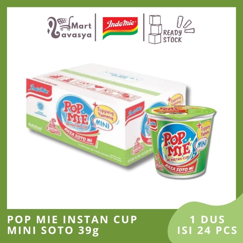 Jual POP MIE INSTAN CUP MINI SOTO 39g - 1 DUS ISI 24 PCS - KOTA BANDUNG ...