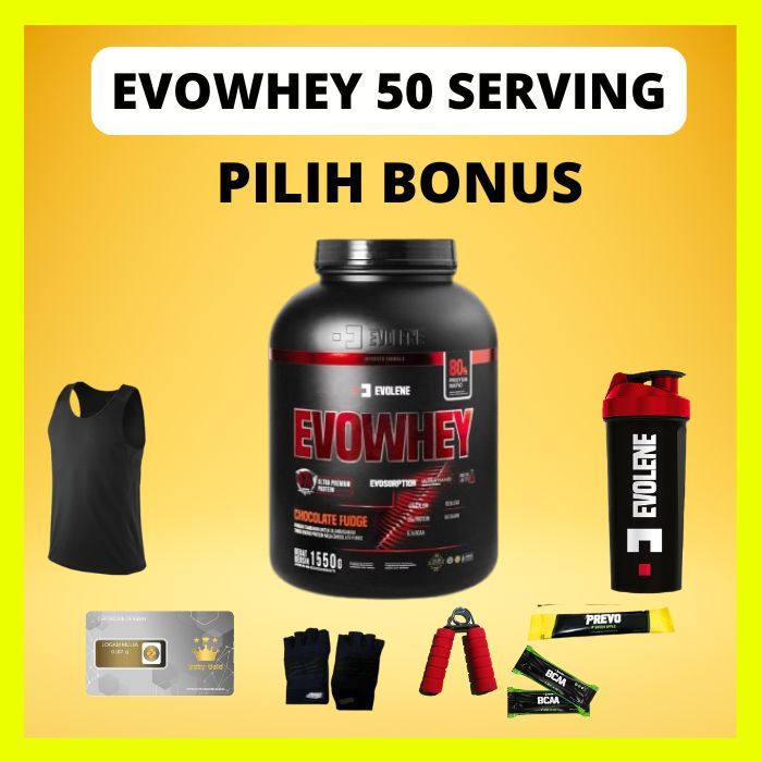 Jual EVO WHEY 50 SERVING / 1,75 KG EVOLENE BPOM EVOWHEY EVOLEN EVOLINE ...