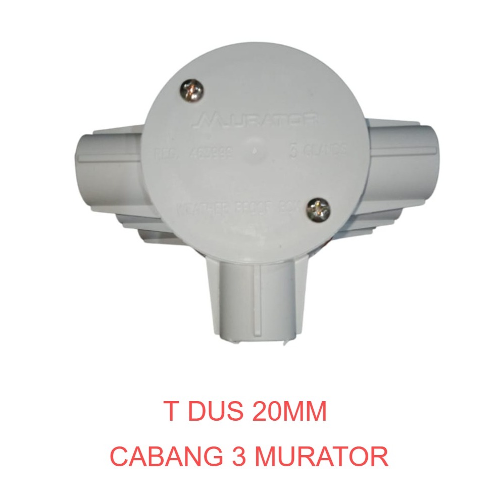 Jual T DUS 20MM CABANG 3 / CABANG 4 MURATOR | Shopee Indonesia