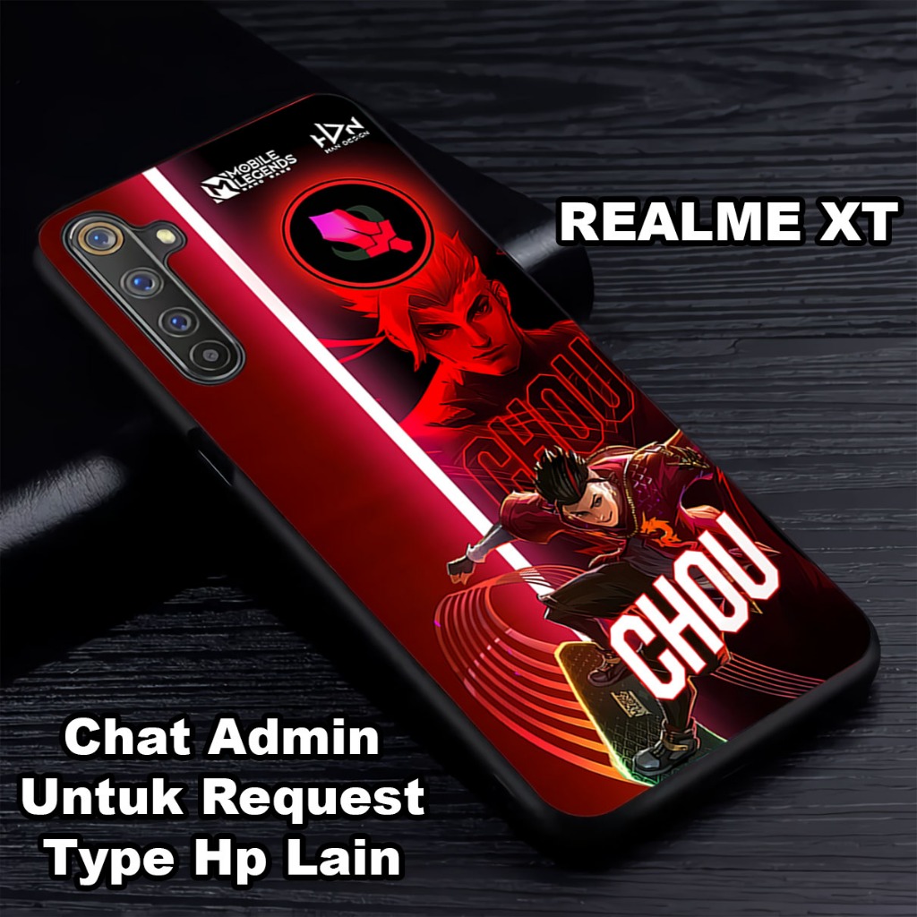 Jual (COD 116) Softcase glossy kilau untuk type Hp REALME XT motif ...