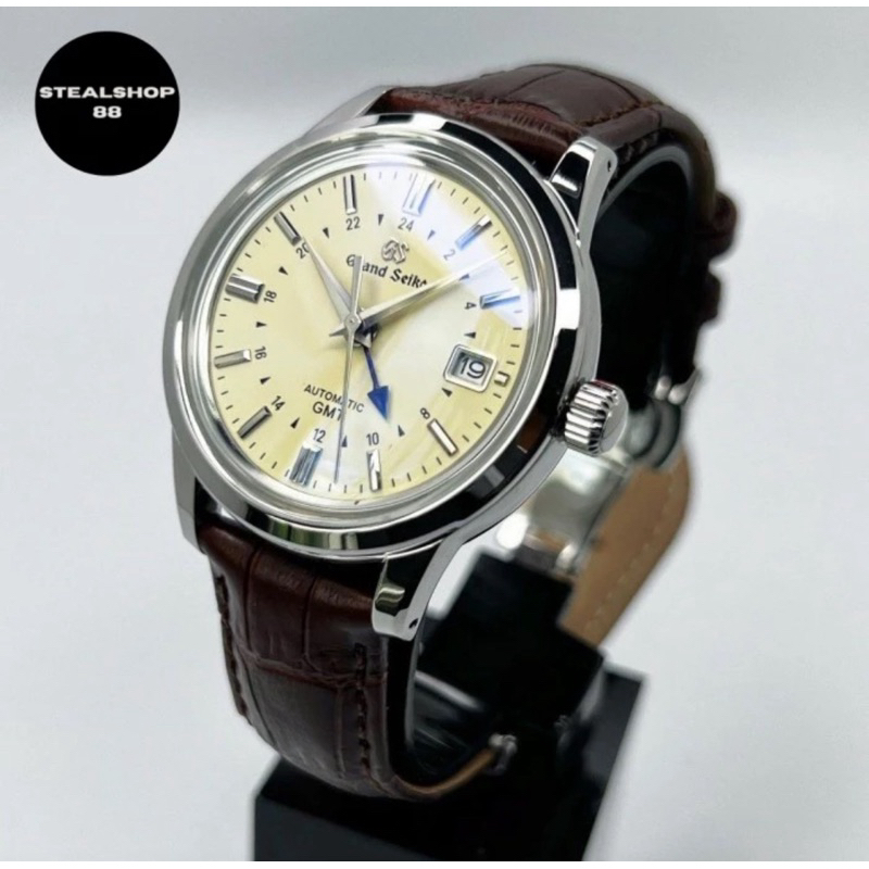 Jual Seiko GS Cream NH34 GMT Grandseiko | Shopee Indonesia