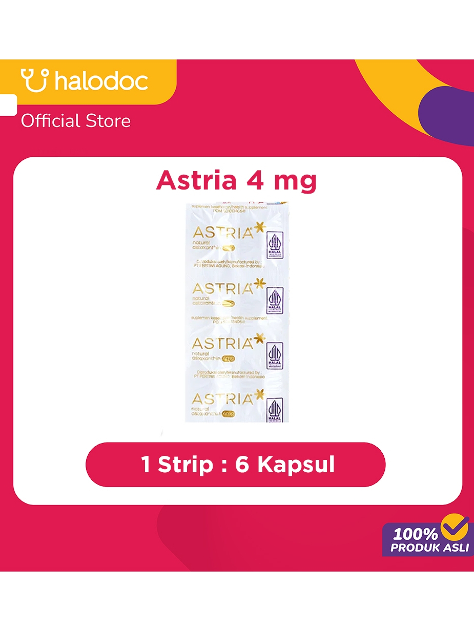 Jual Astria 4 mg 6 Kapsul | Shopee Indonesia