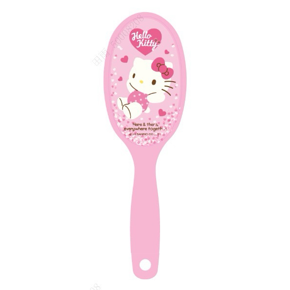 Jual Miniso Sanrio Pink Glitter Hair Brush Hello Kitty Sisir Miniso ...
