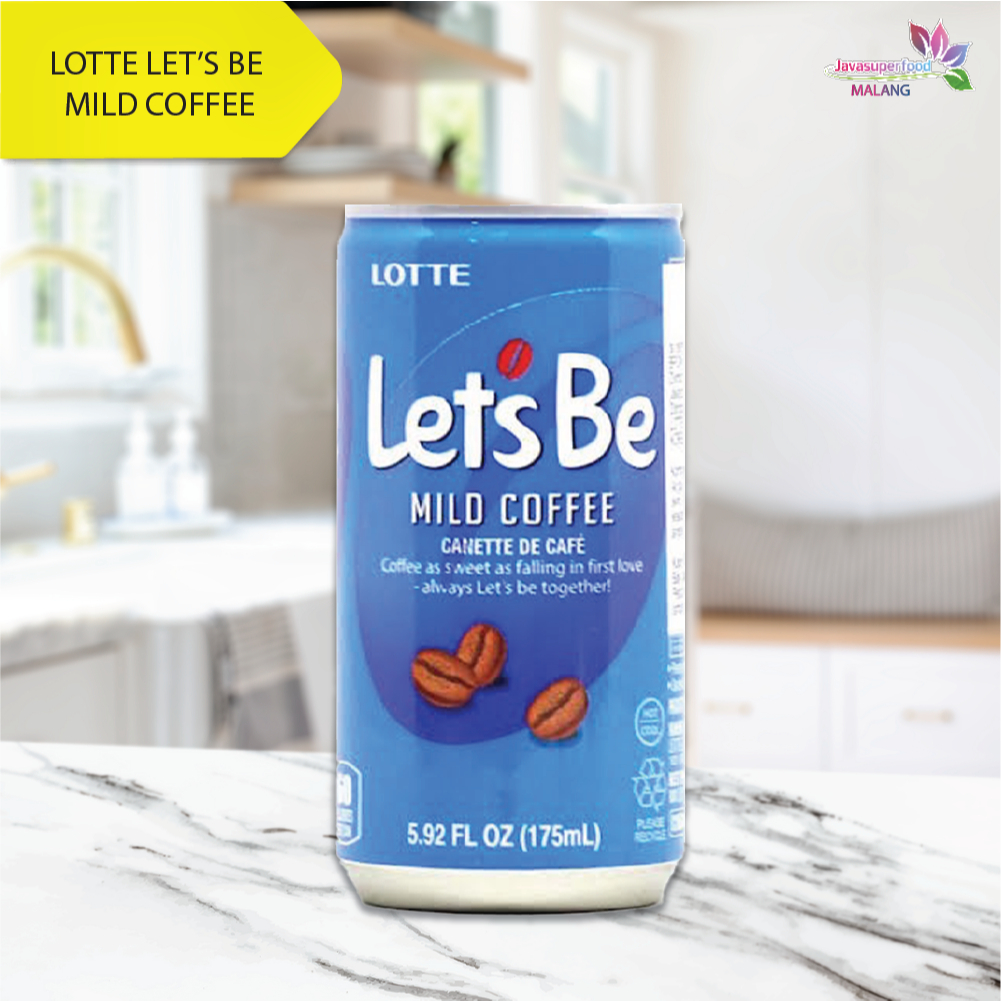 Jual Lotte Lets Be Mild Coffee Drink 175ml / Minuman Kopi Susu Made in ...