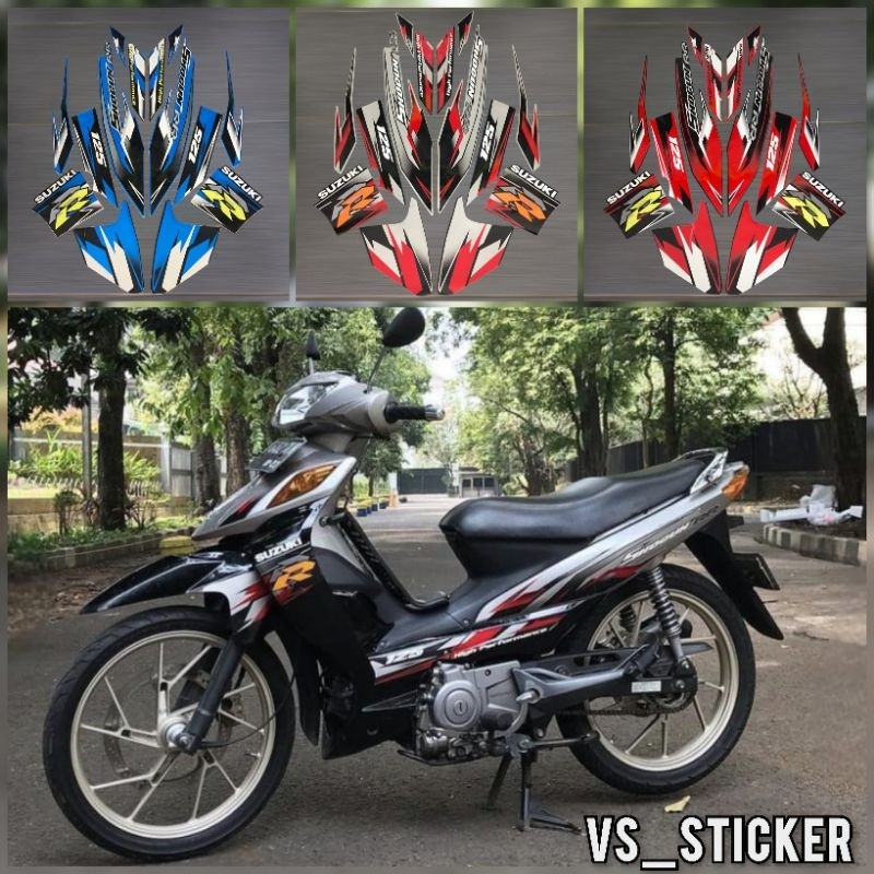Jual STRIPING LIST STANDART MOTOR SUZUKI SHOGUN RR 125 2007 2008 ...