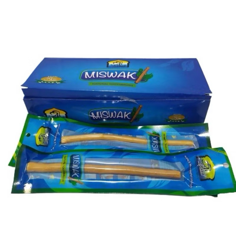 Jual Siwak al miswak Kayu siwak 1 kotak isi 12 Batang Premium Quality ...